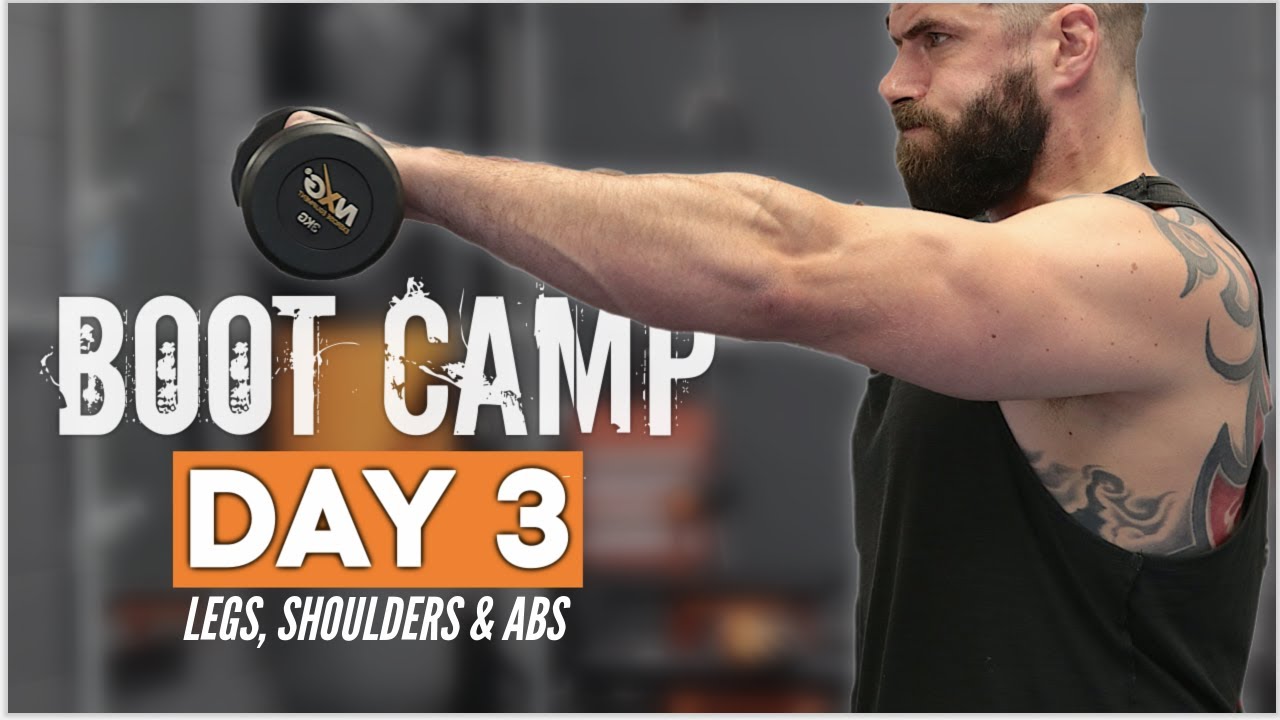 30 Min HOME WORKOUT BODYWEIGHT AND DUMBBELLS | Legs, Shoulders & Abs ...