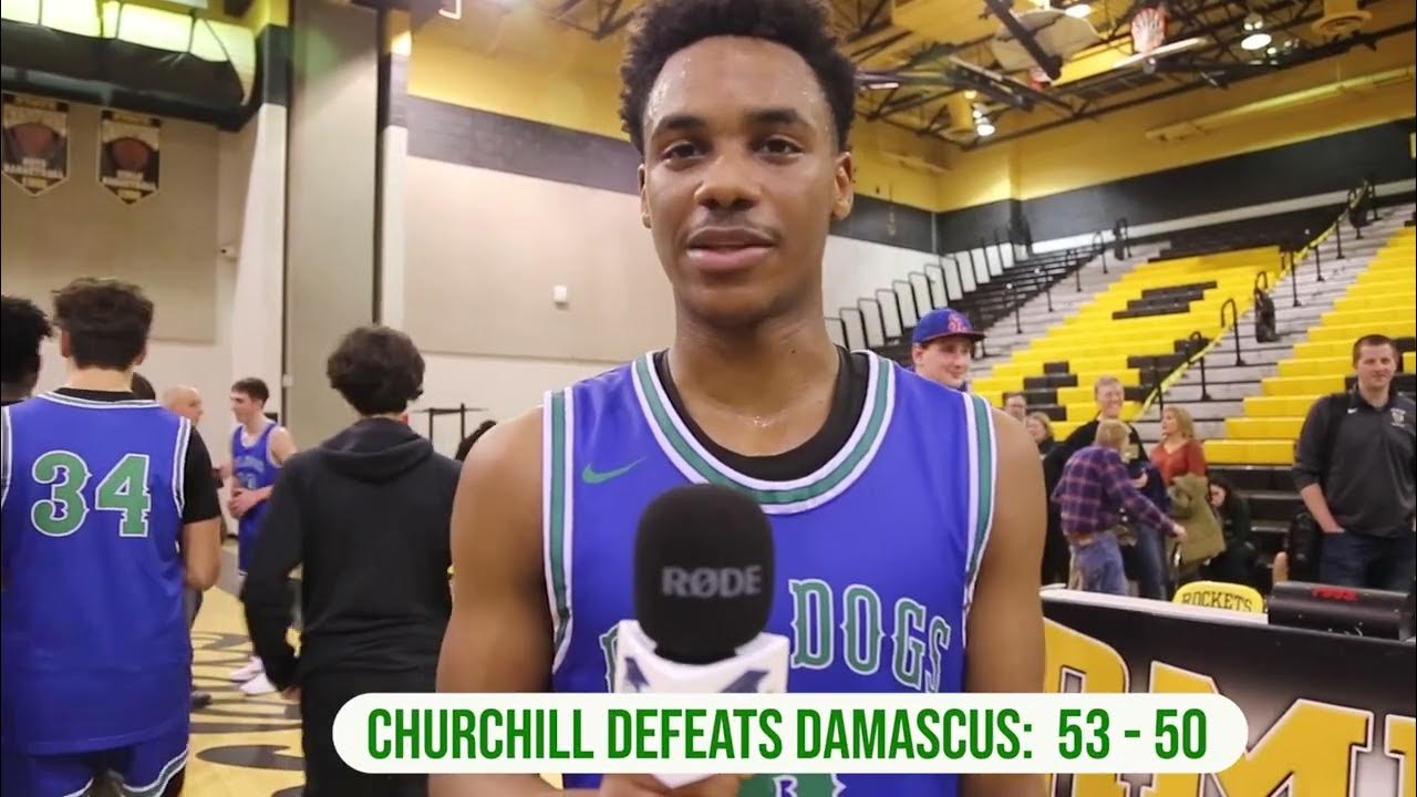 DMV Hoop Session interviews Churchill's Isaiah Mbeng - YouTube