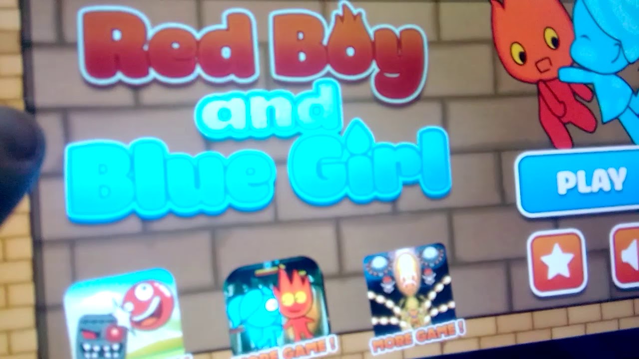 Playing RED boy and BLUE girl - YouTube