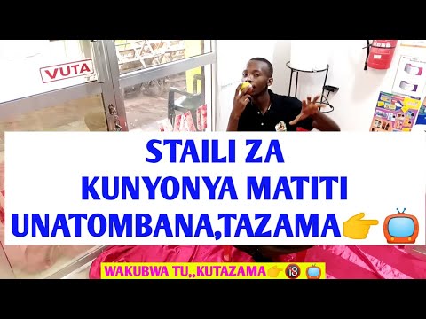 Staili ya kunyonya matitiii unatommbana.