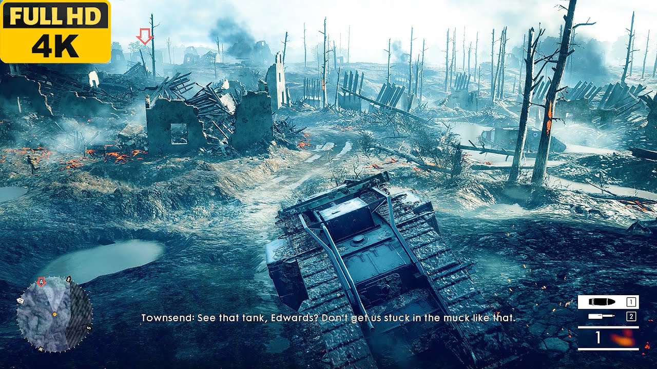 Battle Field 1 Realistic Ultra Graphics Gameplay 4K UHD 60FPS Call of ...