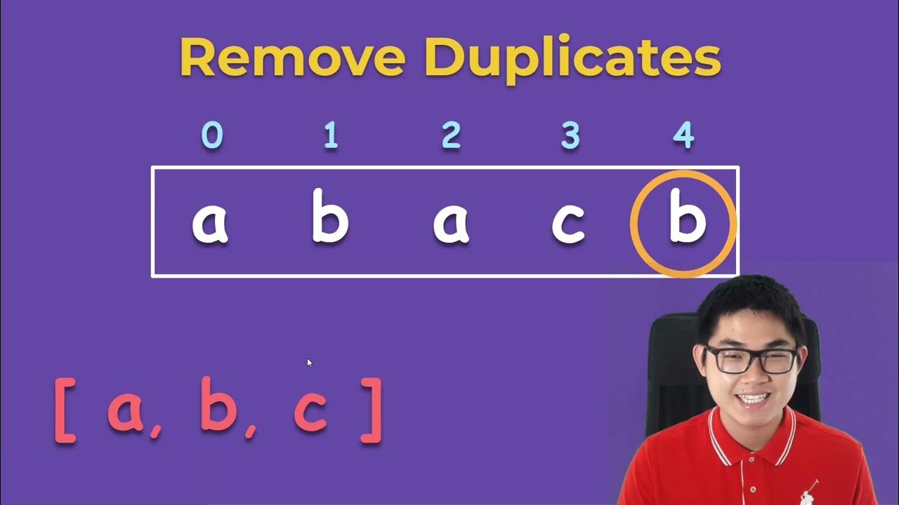 3 Ways To Remove Duplicates In An Array Python Coding Interview