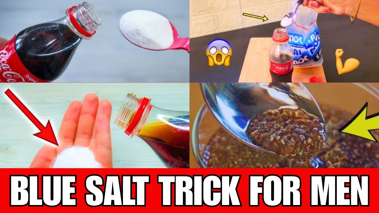 How to Do the Blue Salt Trick for Men: Simple Recipe That Helps You ...