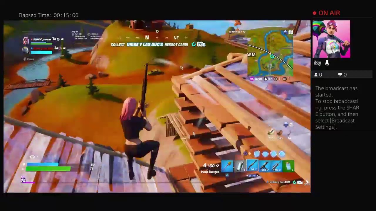 Having fun in fortnite - YouTube