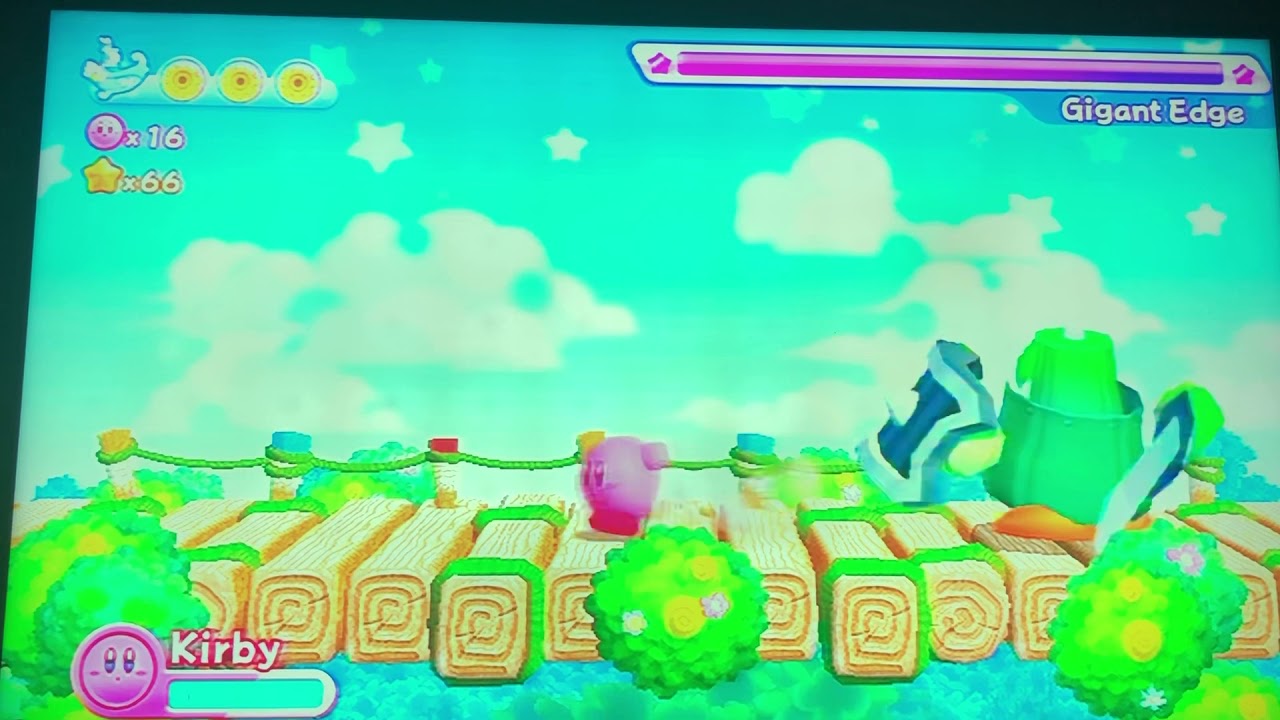 Kirby’s Return to Dream Land Boss #2 Gigant Edge #1 (Boss of Cookie ...