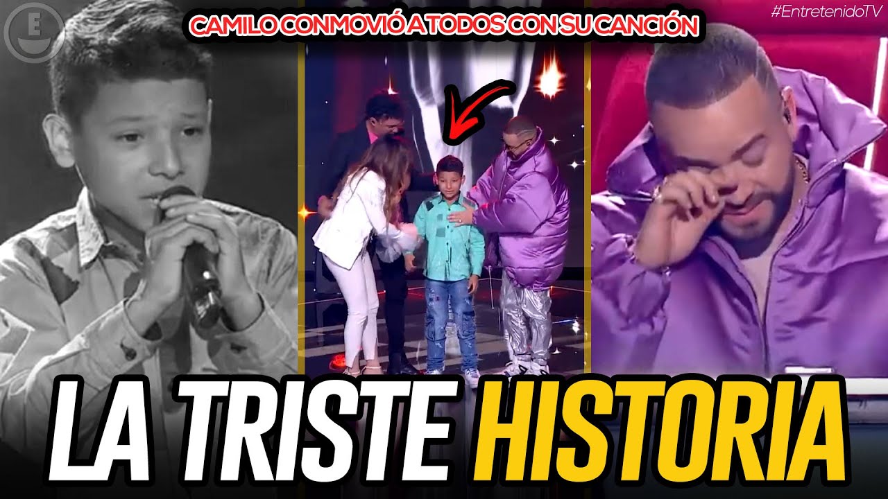 La Triste Historia de Camilo: el niño de La Voz Kids Que Le Cantó a Su ...