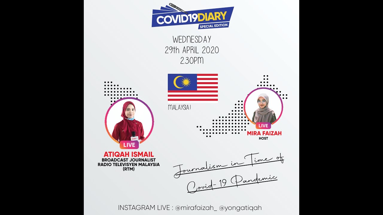 COVID-19 DIARY | LIVE with Atiqah Ismail (RTM) - YouTube