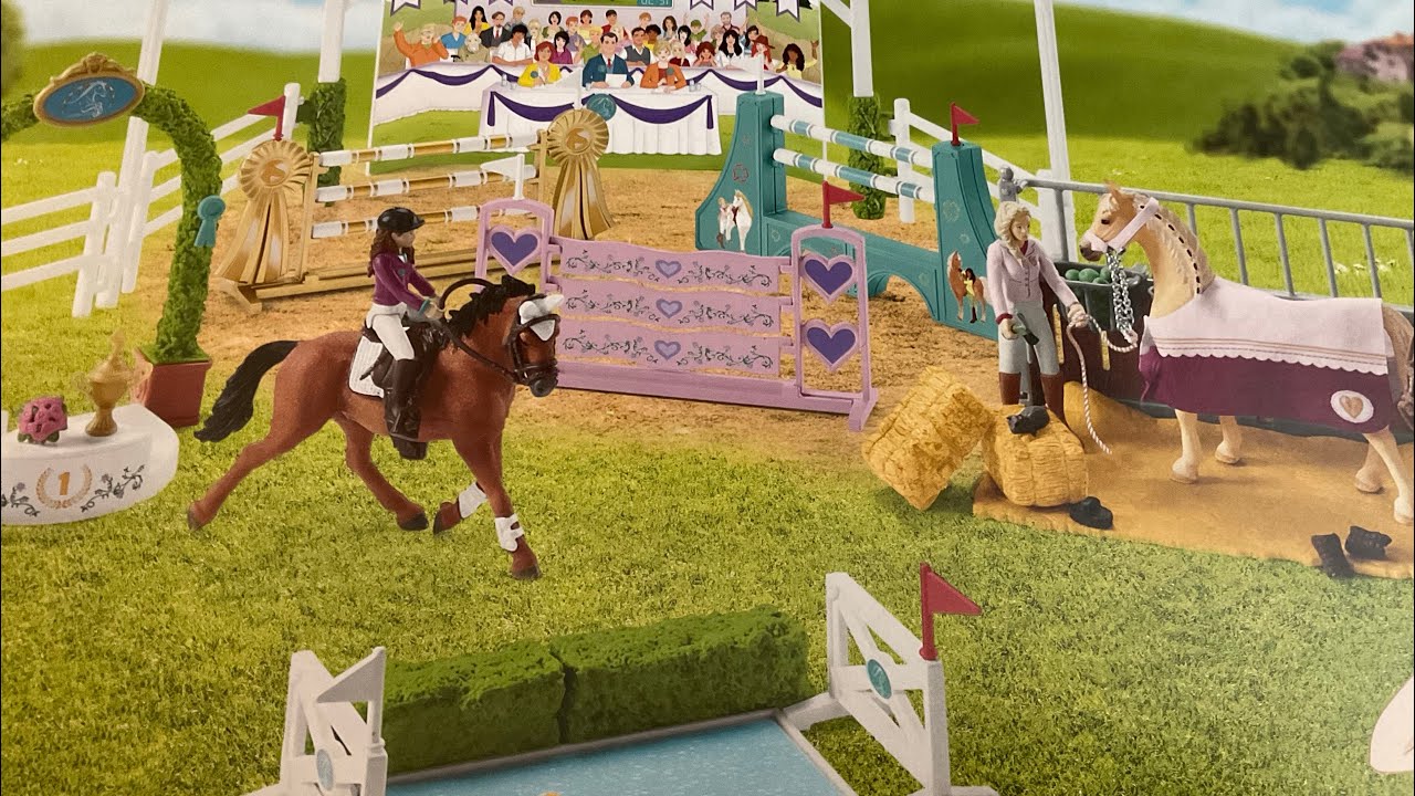 Unboxing show jumping -schleich- - YouTube