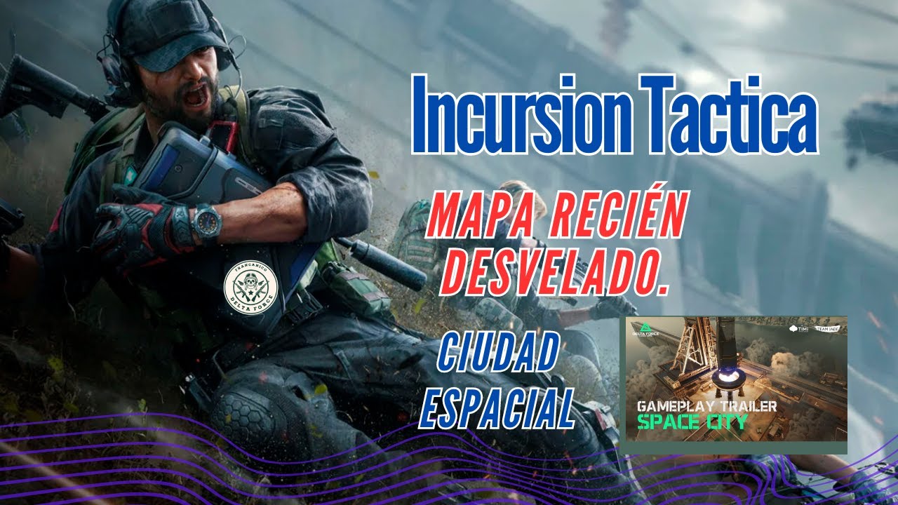 Primera Inmersion en el nuevo Mapa - Ciudad Espacial || Delta Force ...