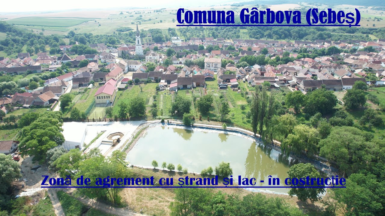 Strand, zona de agrement, aflate in costructie in comuna Garbova ...