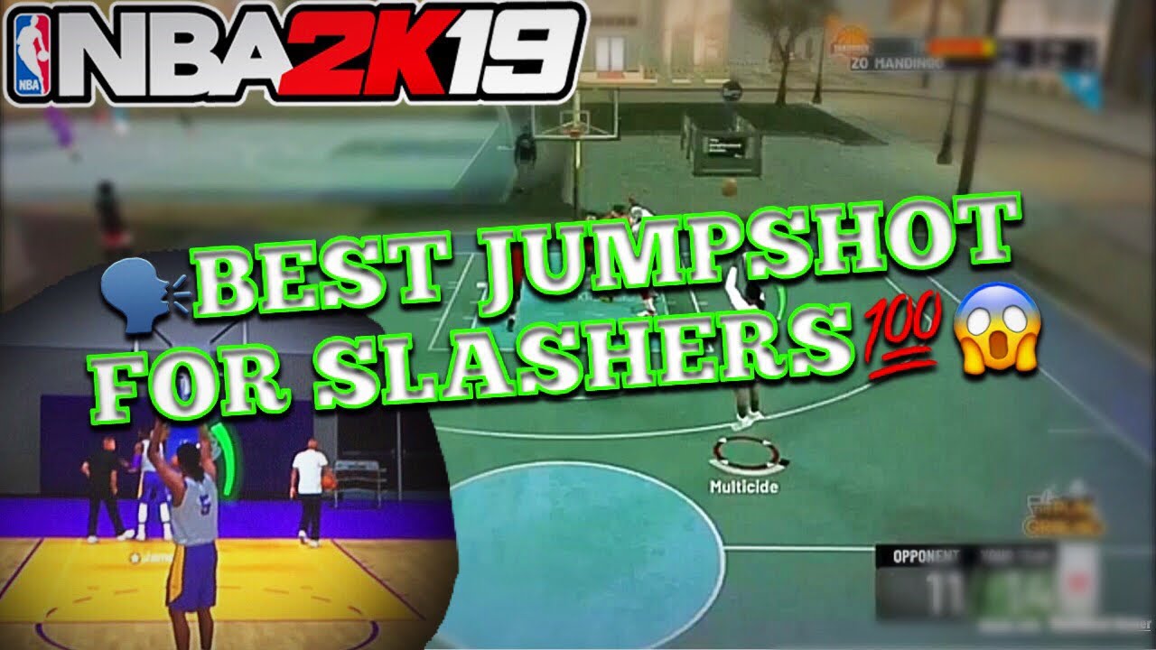 NBA 2K19 BEST SLASHER JUMPSHOT | I HAVE THE WETTEST PLAYMAKING SLASHER ...