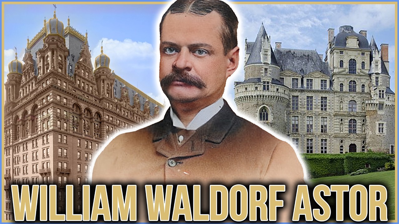 The Many Mansions of William Waldorf Astor & the Waldorf-Astoria - YouTube