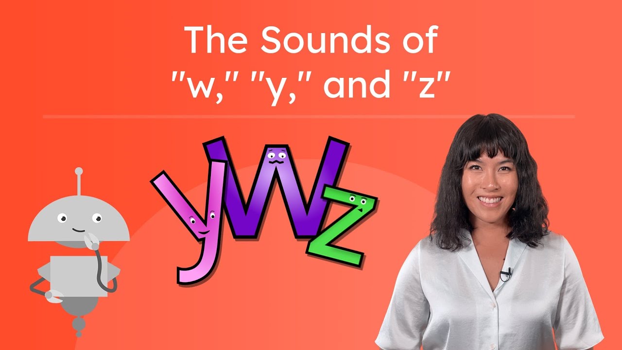 The Sounds of “w," “y,” and “z” - NEW Learn to Read: Level A for Kids ...