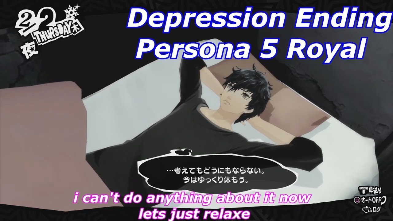 Depression Ending Persona 5 Royal In English (major spoilers) - YouTube
