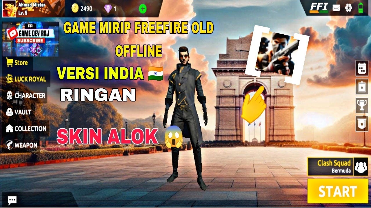 BARU!! GAME [ FF OFFLINE VERSI INDIA 🇮🇳 ] Terbaru 2024 - YouTube