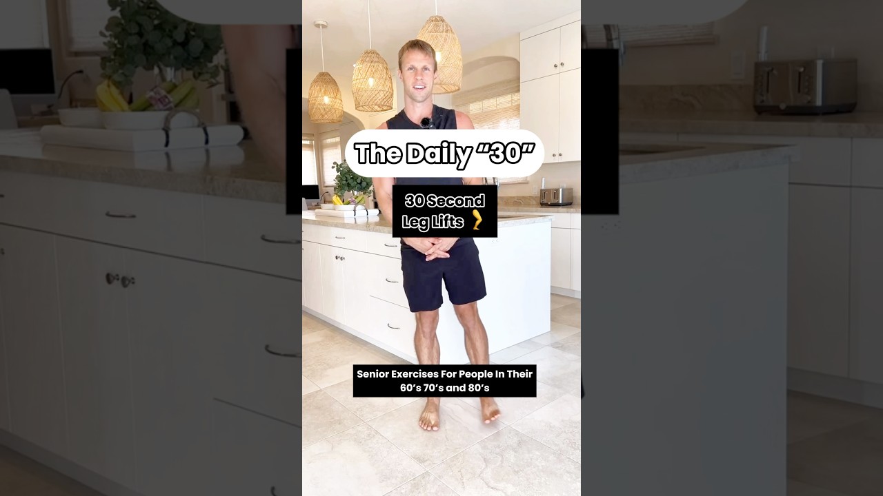 :30 second exercises for seniors, older adults and beginners # ...