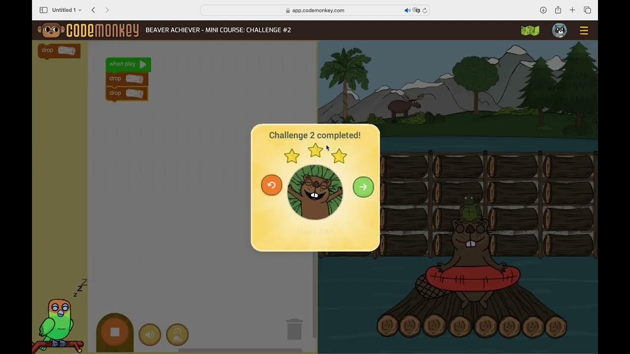 Tutorial Code Monkey Beaver Achiver dan Coding Adventure - YouTube