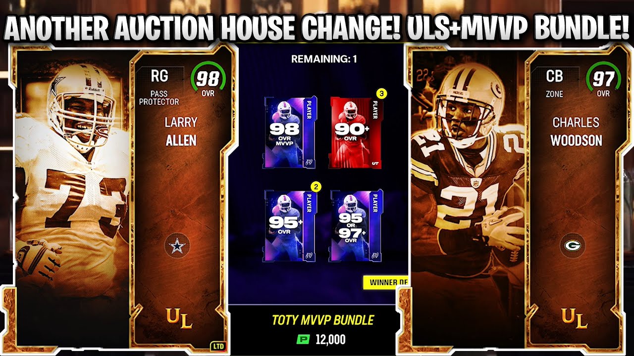 ANOTHER AUCTION HOUSE CHANGE! INSANE TOTY BUNDLE! ULS LARRY ALLEN ...