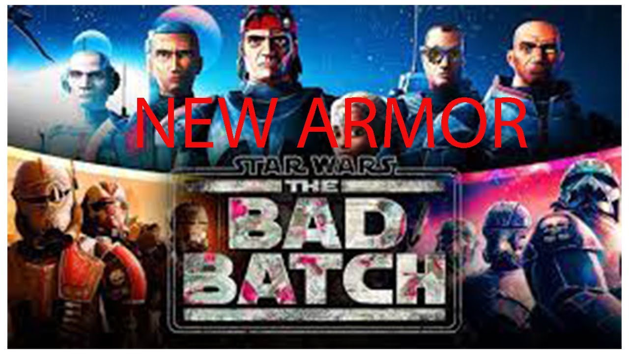 new armor reveled for the bad batch season 2 - YouTube