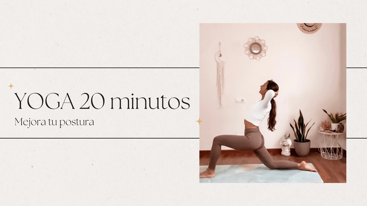 Yoga para mejorar la postura y abrir zona de pecho - YouTube