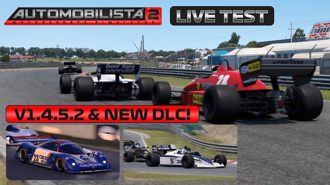 AMS2 December 2022 Update 1.4.5.2 Live Test + 3 Live Races - YouTube