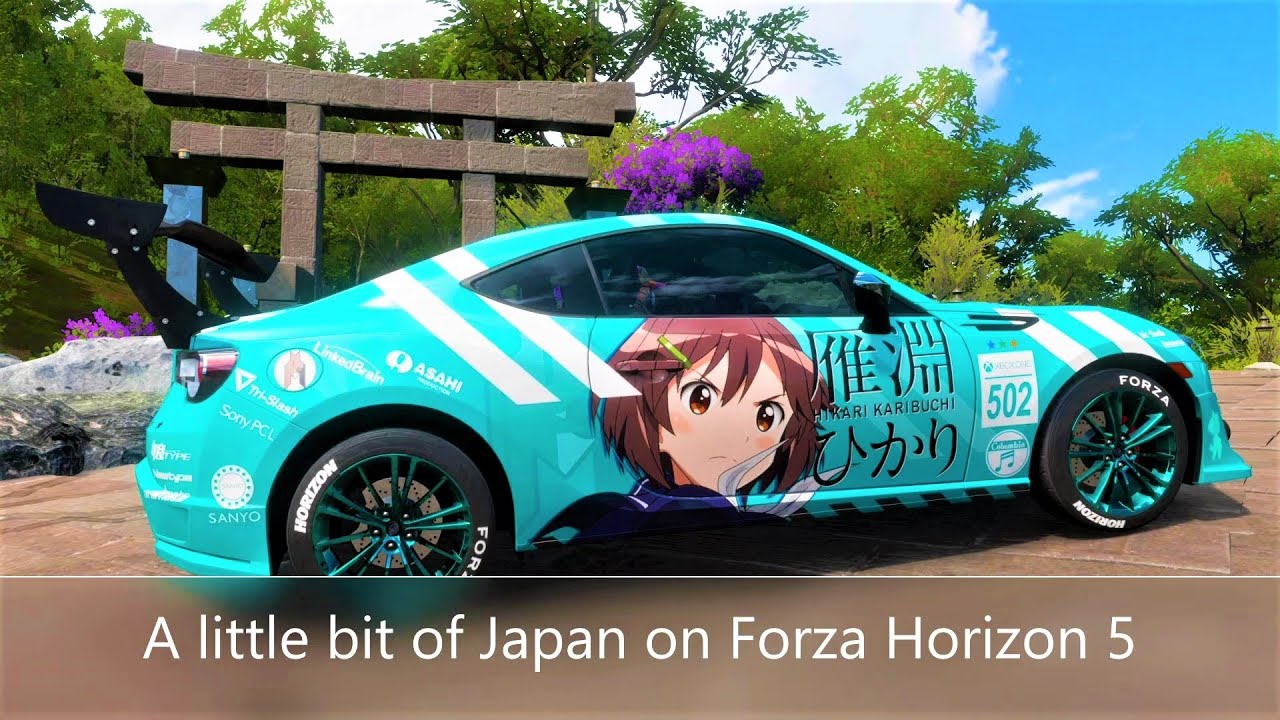 Forza Horizon 5 Anime Manga Gaming & Vocaloid Designs ⛩️ Little bit of ...