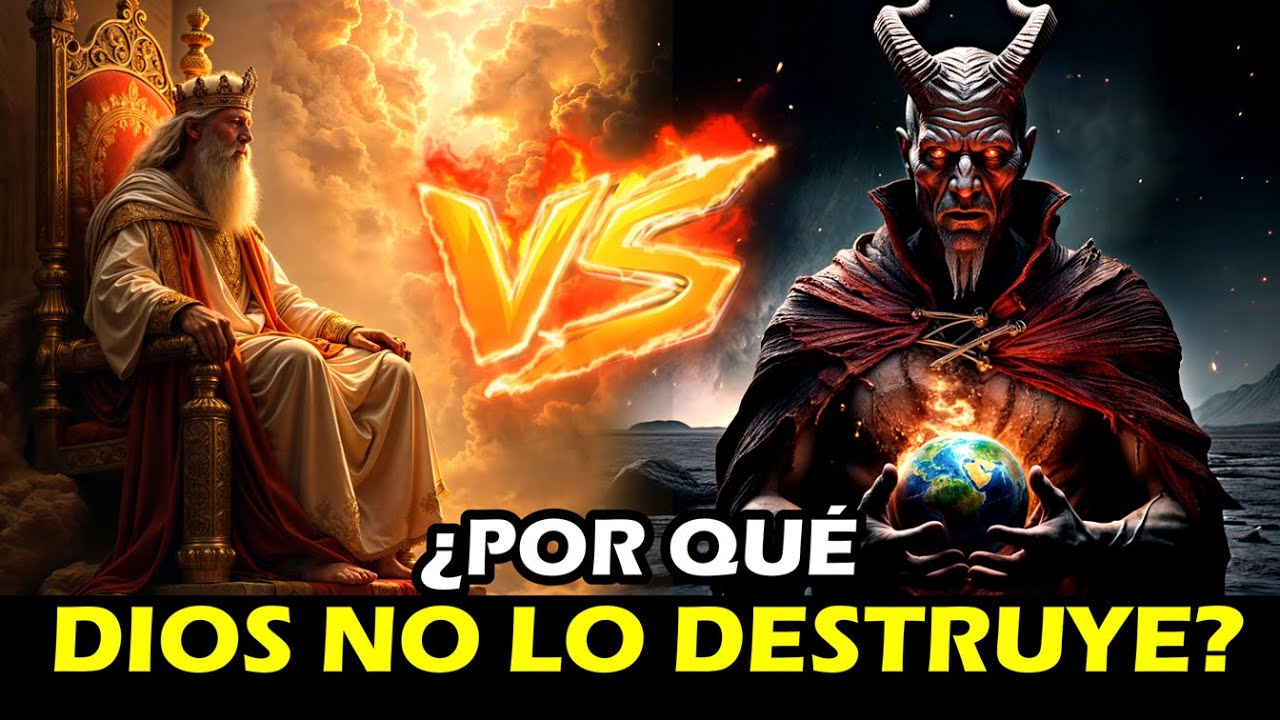 ¿Por qué Dios no DESTRUYE a Satanás? Dios vs Satanás - YouTube