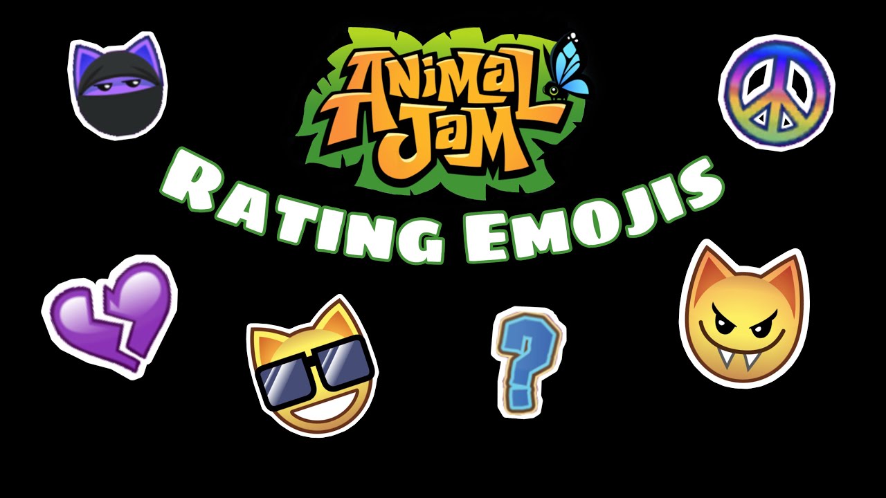 Rating ANIMAL JAM Emojis pt. 2! - YouTube