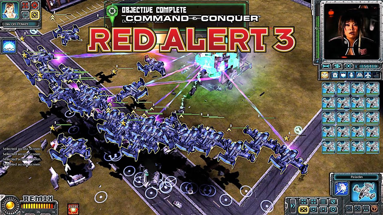 Red Alert 3 Remix MOD Allies in Map A4 All at Once | Custom Make ...