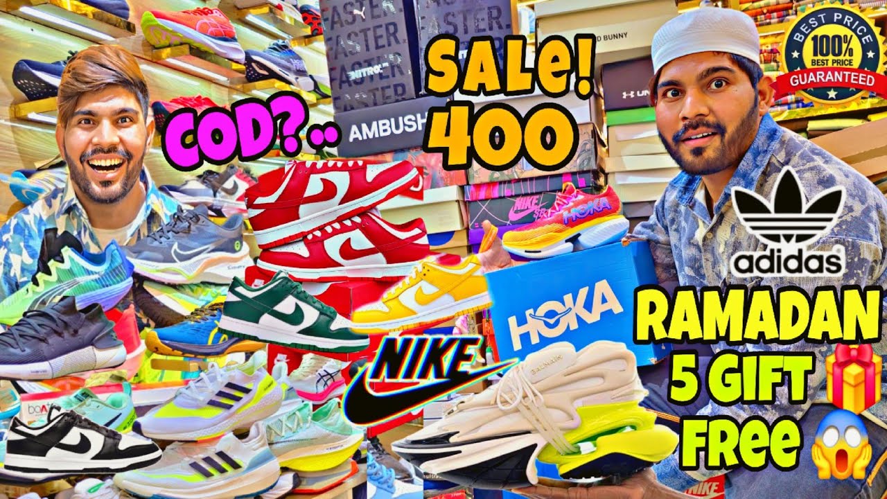 Ramadan Offer Branded Shoes Big Sale! 🥳 & Gifts Free | Wholesale Market ...