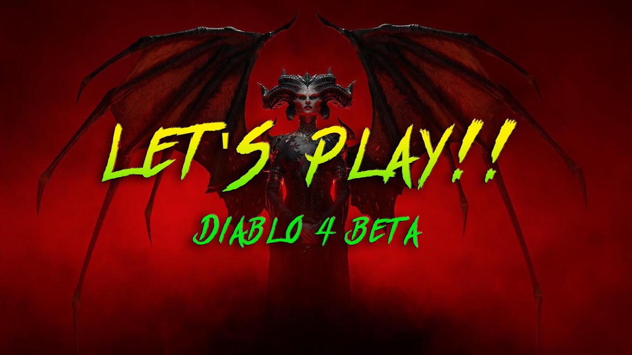 Its Diablo 4 Beta Time We Are Finally Logged In Heart Live