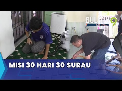 Rusydi Mahu Cuci 30 Surau Di Bulan Ramadan