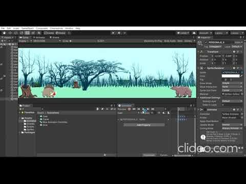 Animaciones del Personaje en Unity - YouTube
