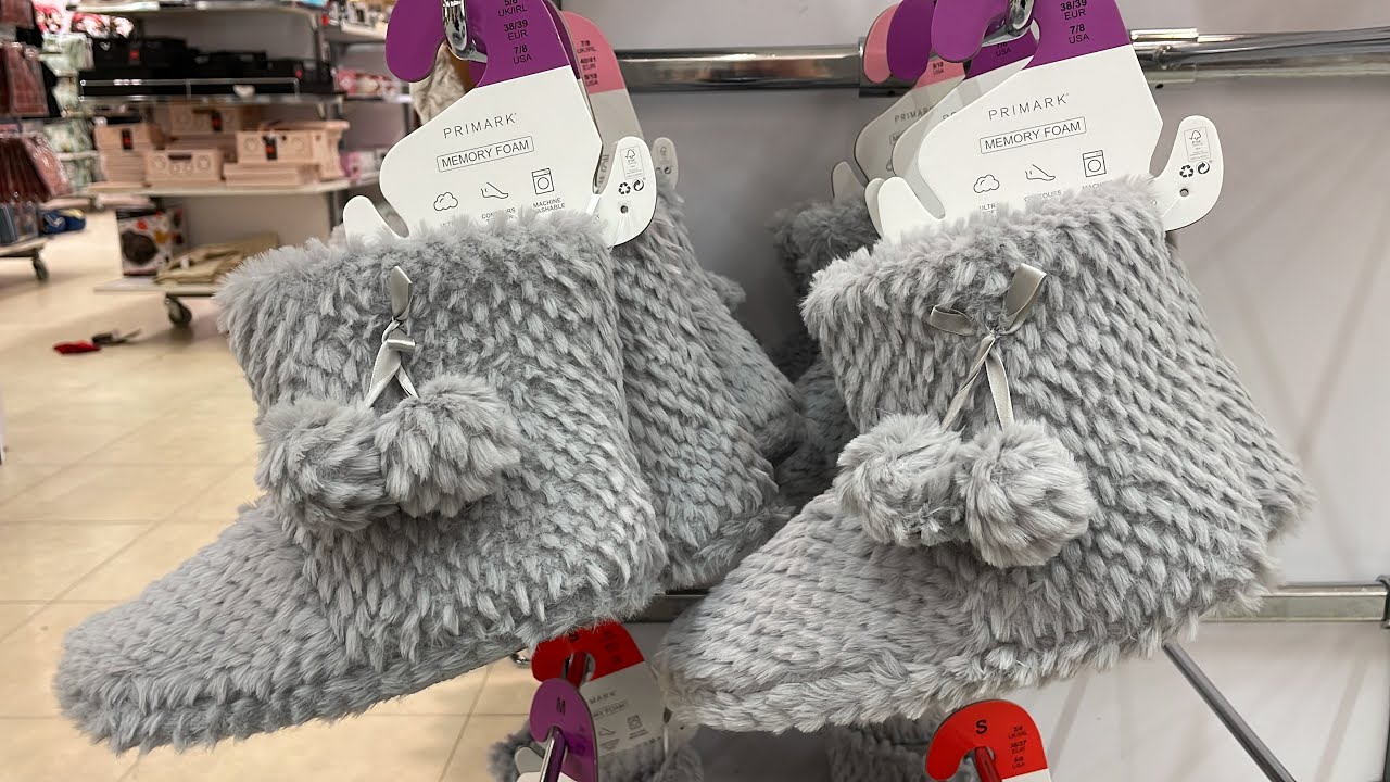 PRIMARK SLIPPERS NEW COLLECTION - December 2022 - YouTube