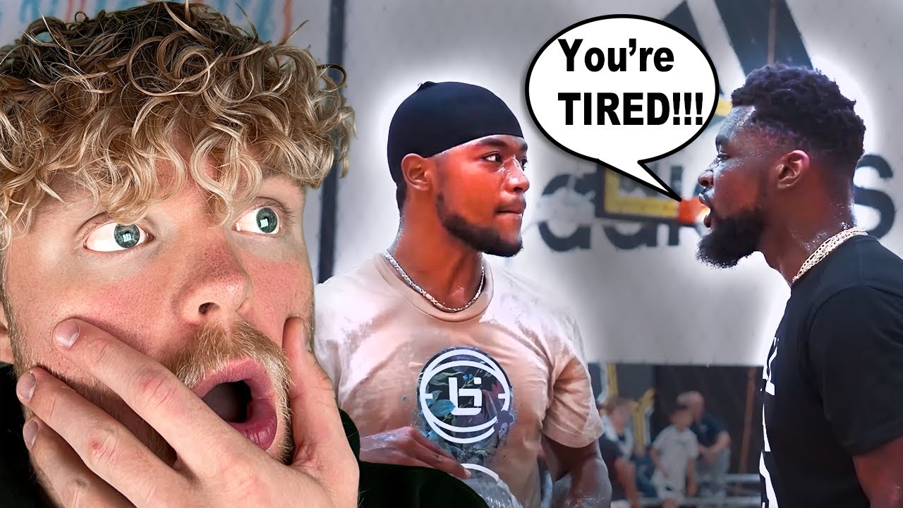 They Were Talking Crazy S***! Hezi God vs Trevor Dunbar 1v1 Basketball ...