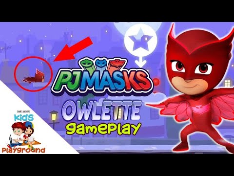PJ MASKS Moonlight Games for Kids - Owlette Hero Gameplay - YouTube