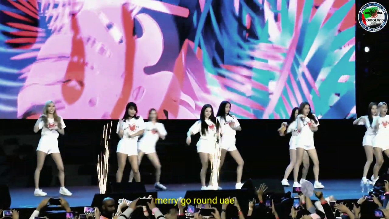 20190104. MOMOLAND [모모랜드] 'LIVE IN CONCERT' in DUBAI. [HAVANA-Encore ...