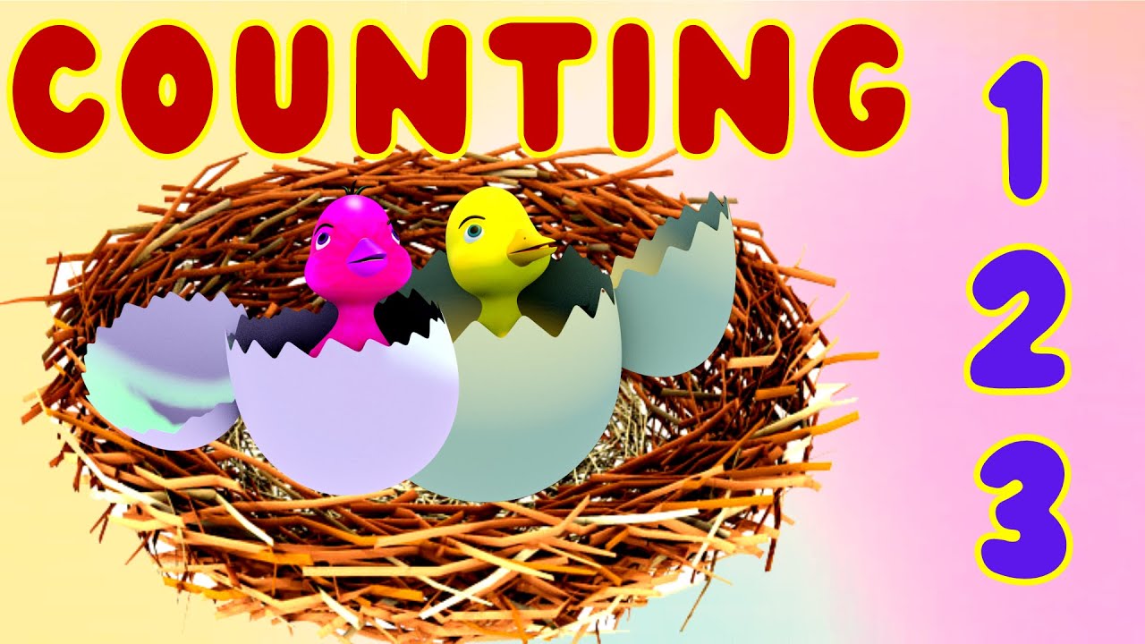 Counting 1 to 10 with Egg Hatching | Toddlers | Preschool | Babies ...