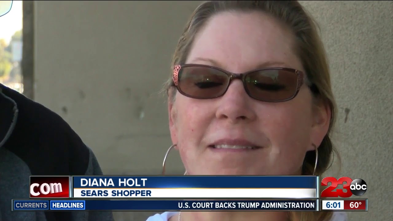 Valley Plaza Sears and Delano Kmart closing permanently Sunday - YouTube