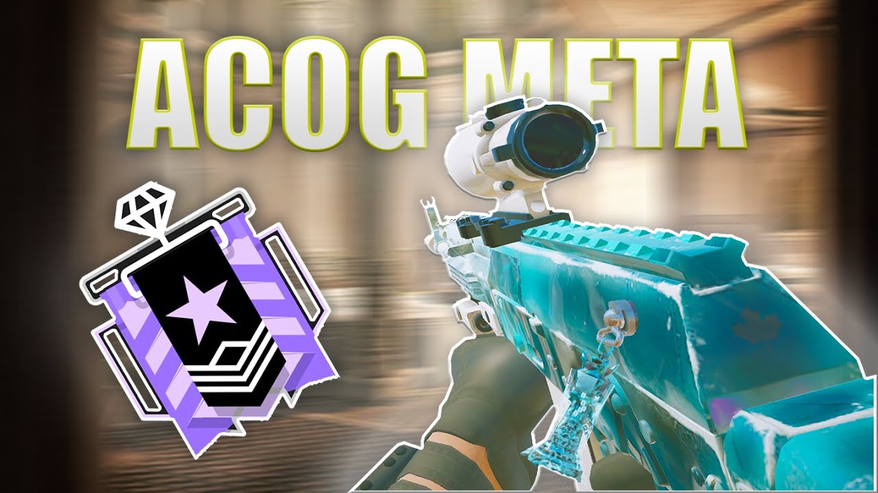 Only use ACOG in R6 siege operation Twin Shells - YouTube