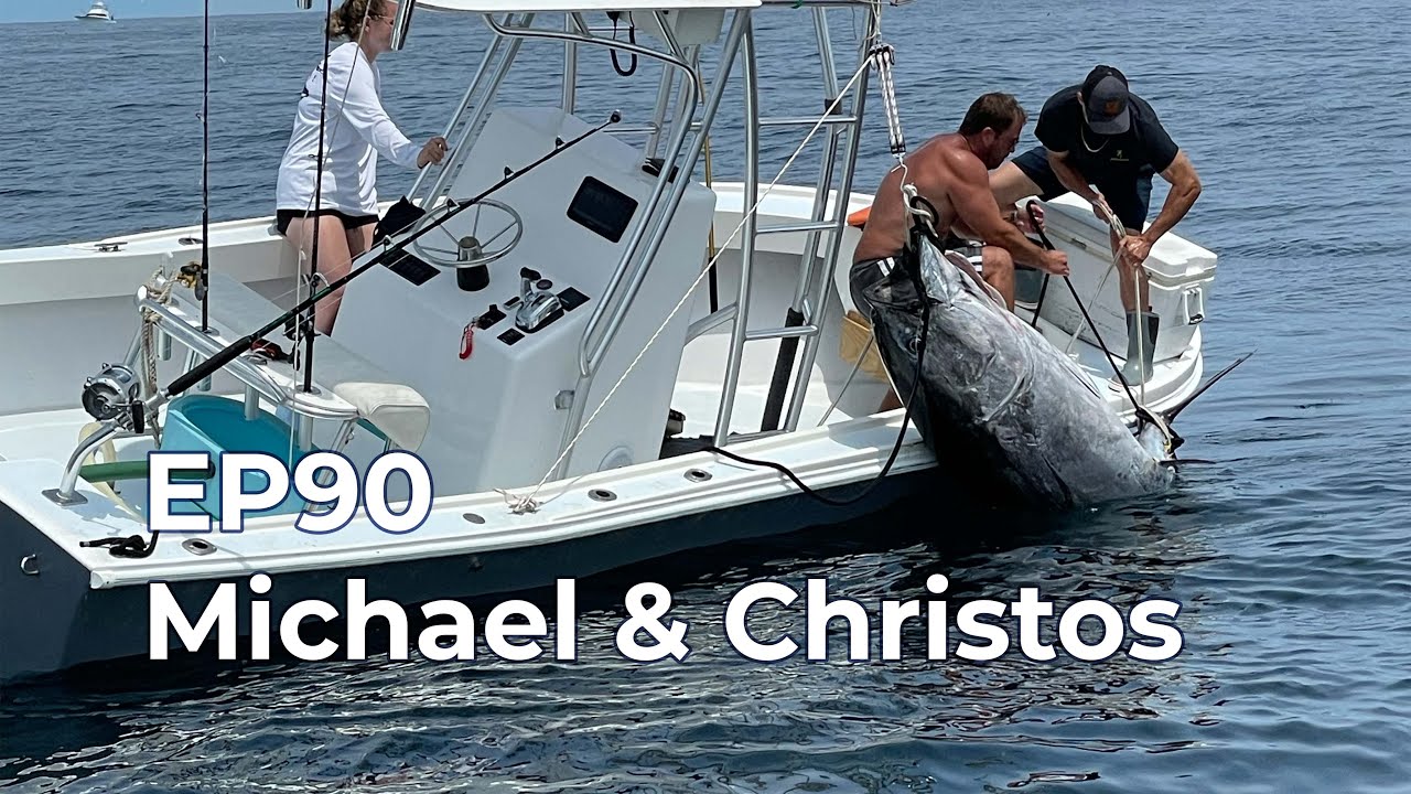 EP90 Cape Cod Blue Finn Tuna Fishing FT. Michael & Christos - YouTube