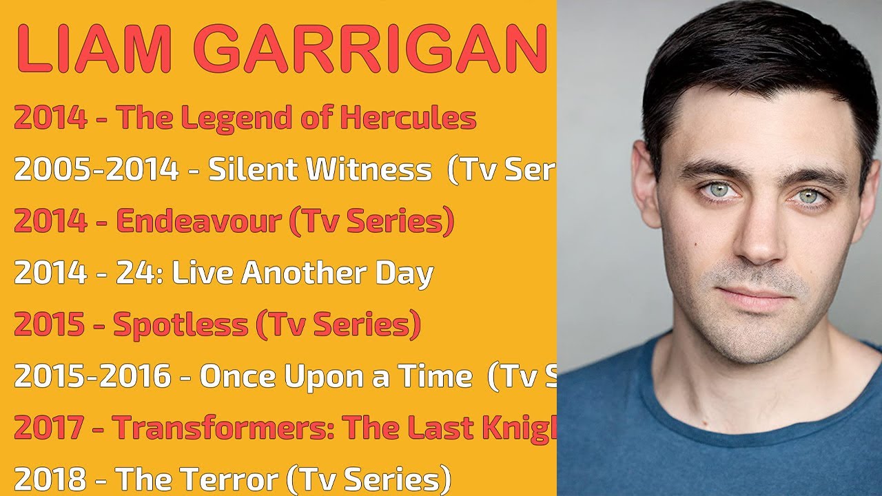 LIAM GARRIGAN MOVIES LIST - YouTube
