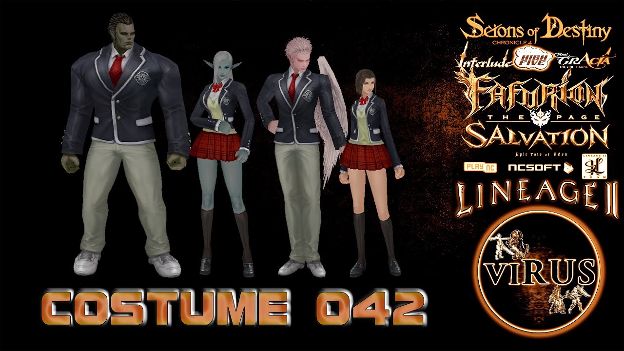New Costumes. 042. LINEAGE II. Any Chronicles √i®uS - YouTube