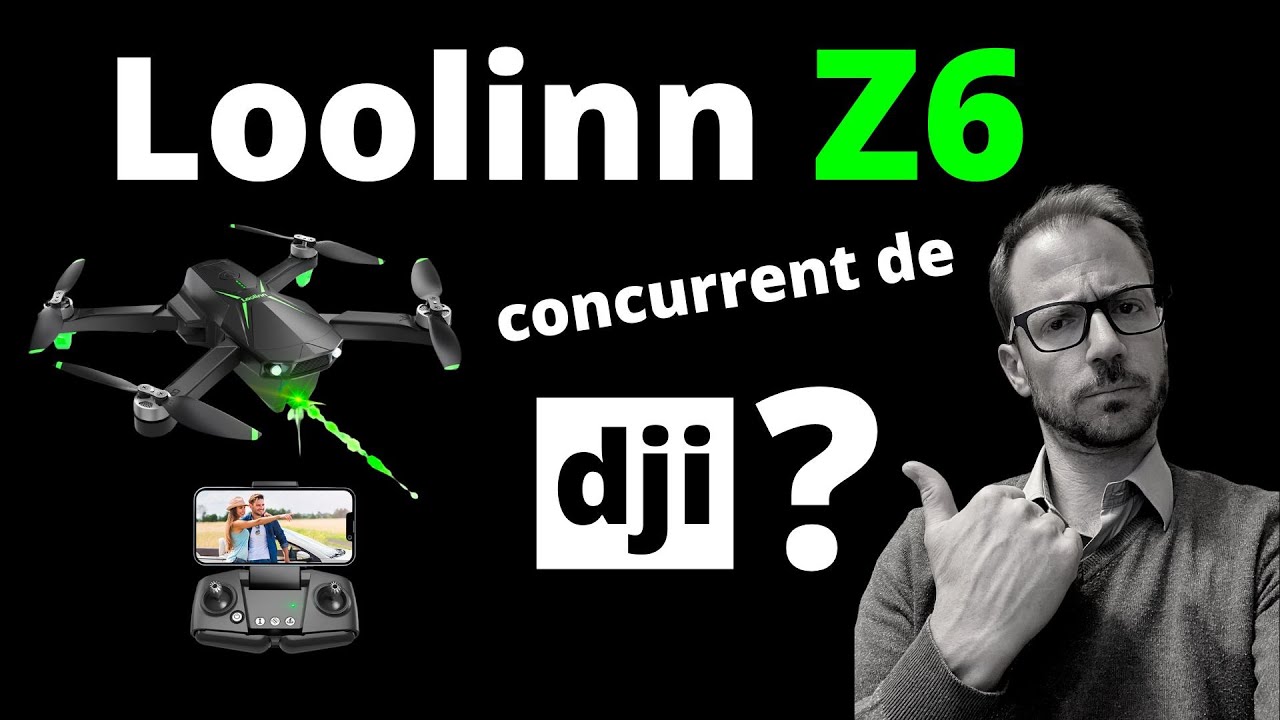 Drone Loolinn z6 pro | Un concurrent de DJI ? - YouTube