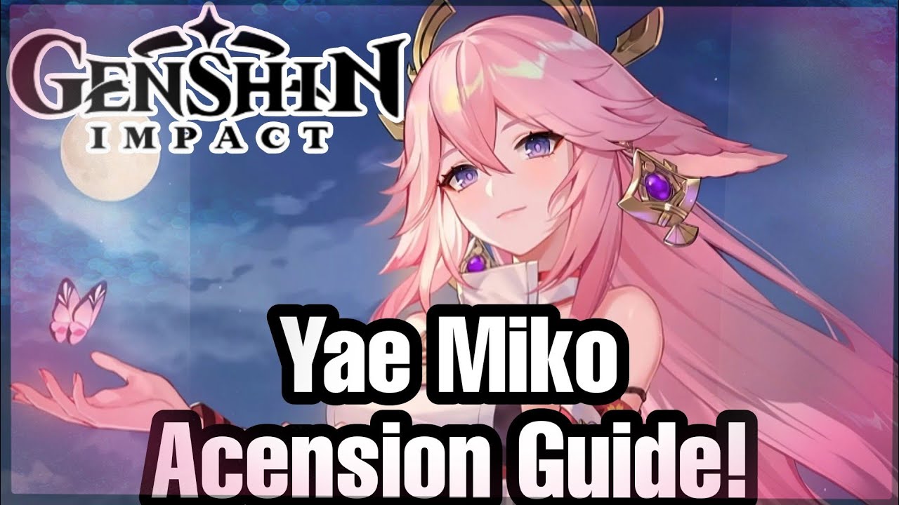 Yae Miko Ascension Guide! | Weapon Ascension Materials | Genshin Impact ...