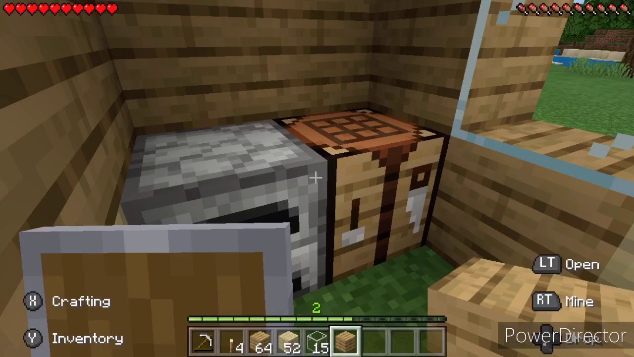 Playing Minecraft (bad quality) - YouTube