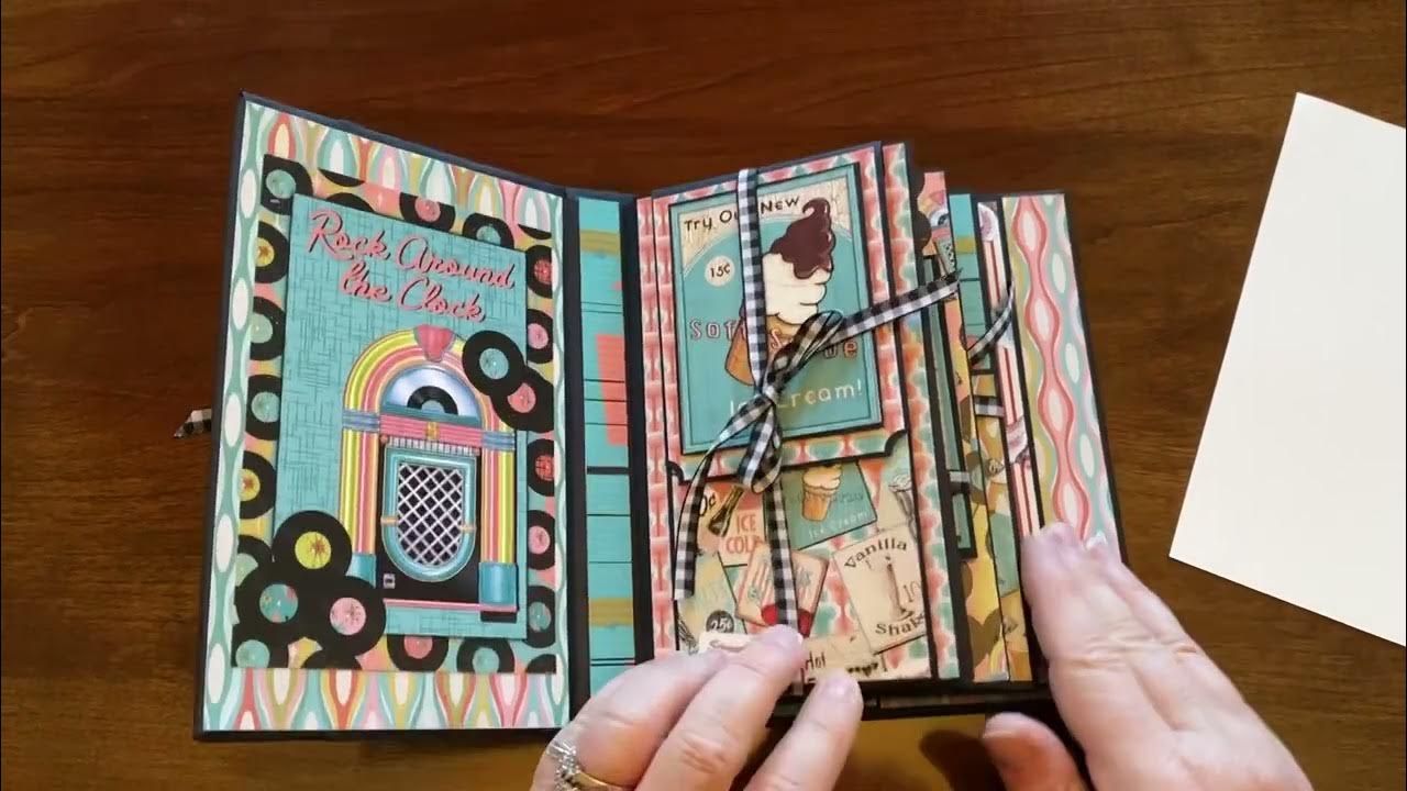 Country Craft Creations Homer’s Diner mini album - YouTube