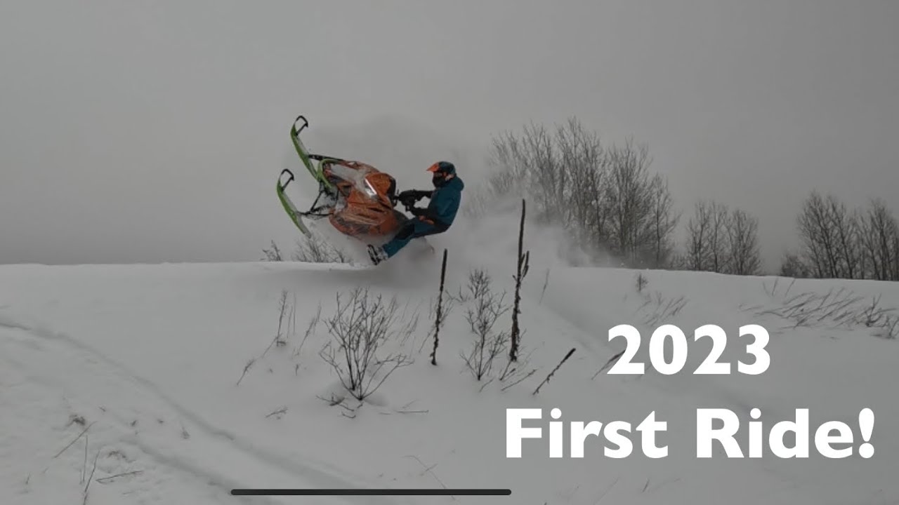 First Sled Ride 2023! - YouTube
