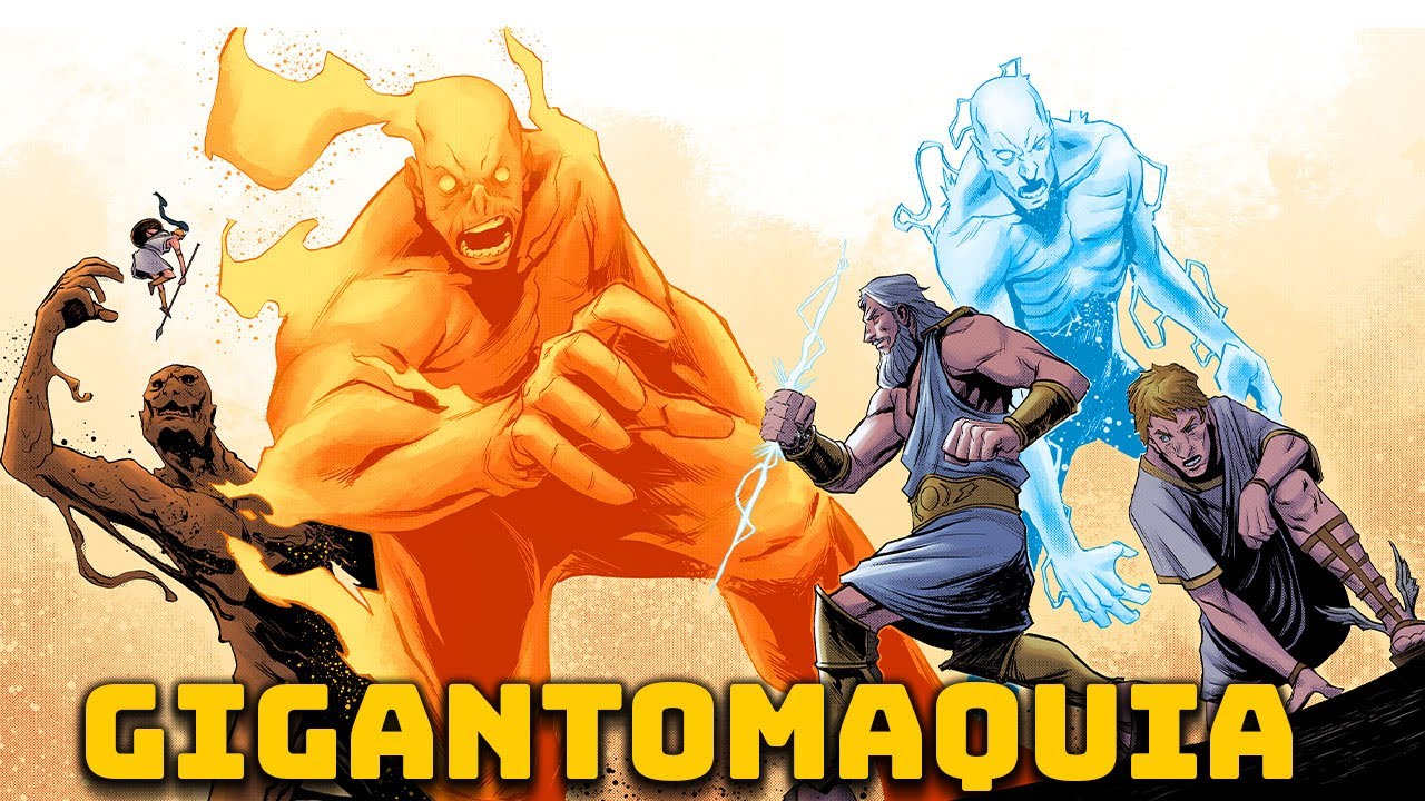 Gigantomaquia - La Guerra Brutal entre Dioses y Gigantes - Mitología ...