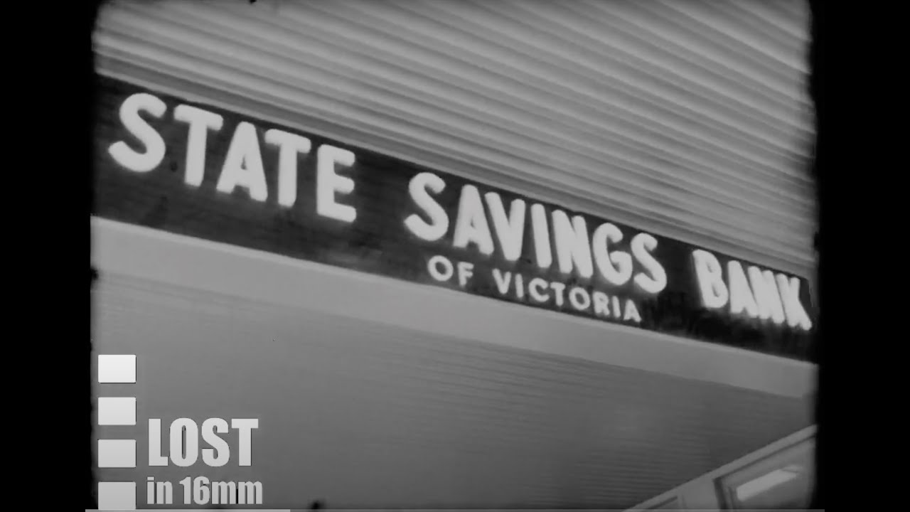 LOST in 16mm - State Savings Bank Sturt St Ballarat (1974) - YouTube